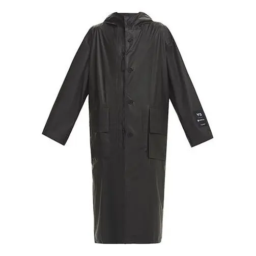 Adidas Y-3 Gore-tex Long Coat - Black