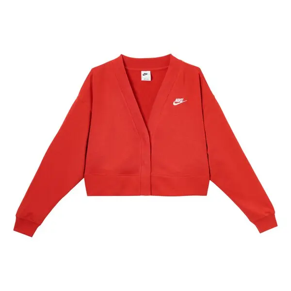 Nike Club Fleece Loose Cardigan Asia Sizing
