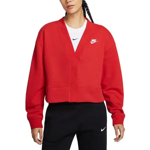 Nike Club Fleece Loose Cardigan Asia Sizing