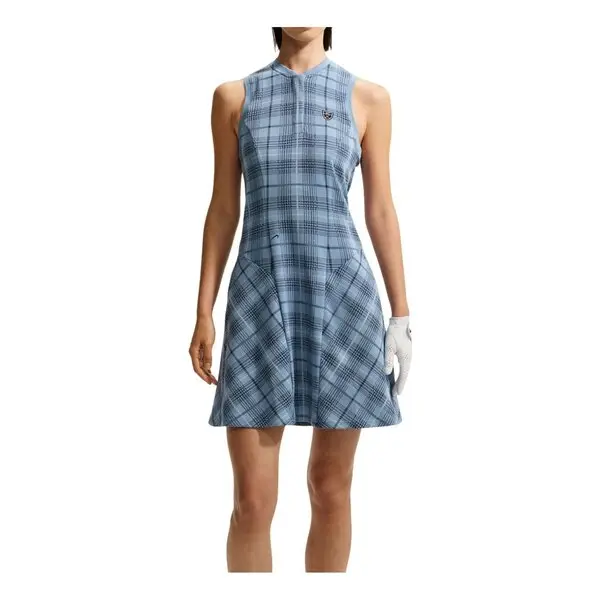 Nike Fairway Fresh Dri-fit Dress Asia Sizing 'work Blue White