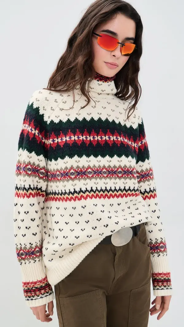 Polo Ralph Lauren Cotton Wool Turtleneck Sweater