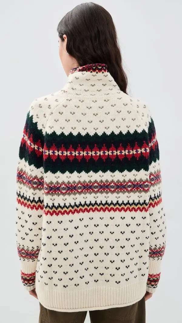 Polo Ralph Lauren Cotton Wool Turtleneck Sweater