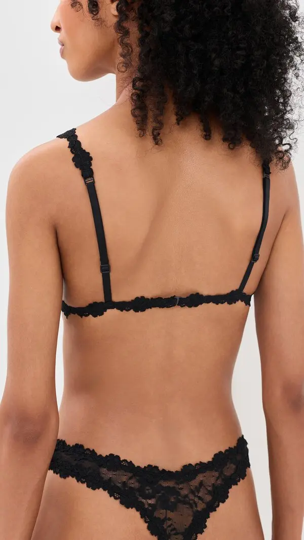 SKIMS Stretch Lace Triangle Bralette