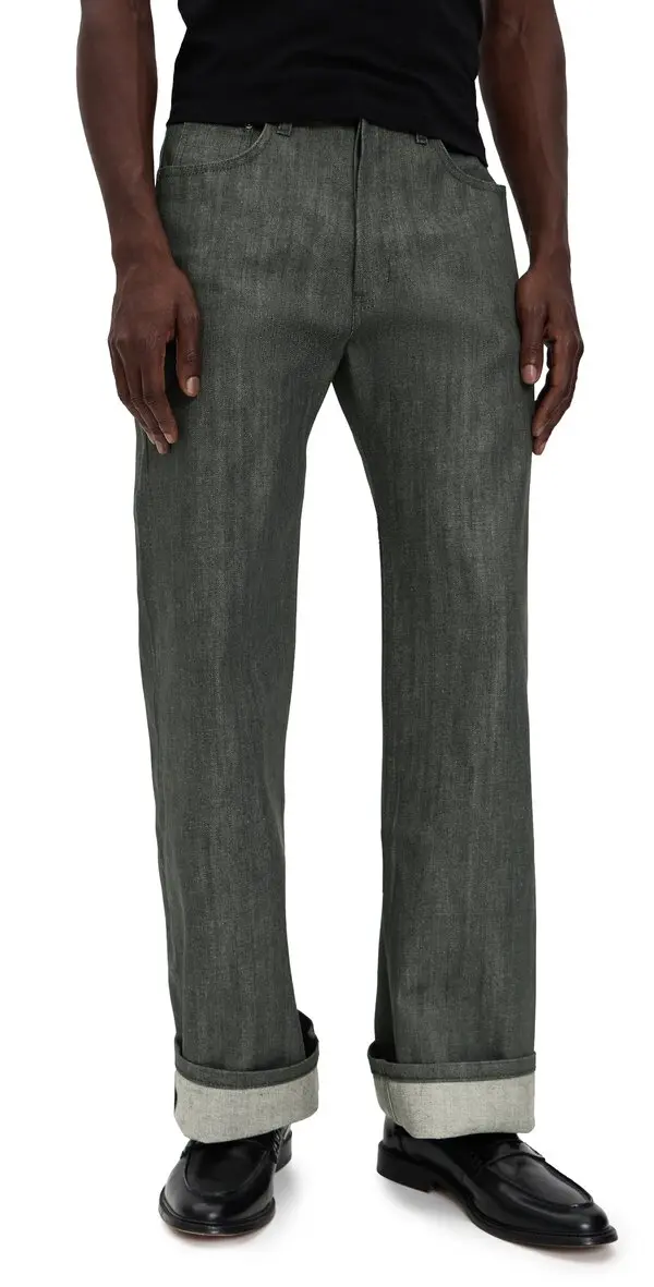 Naked & Famous Denim Strong Guy Haunted Selvedge Jeans