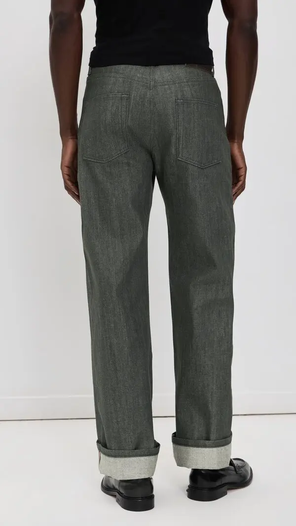 Naked & Famous Denim Strong Guy Haunted Selvedge Jeans