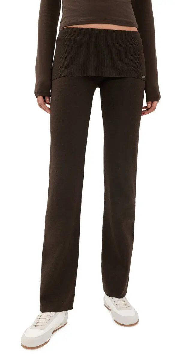 SKIMS Fold Over Knit Pants