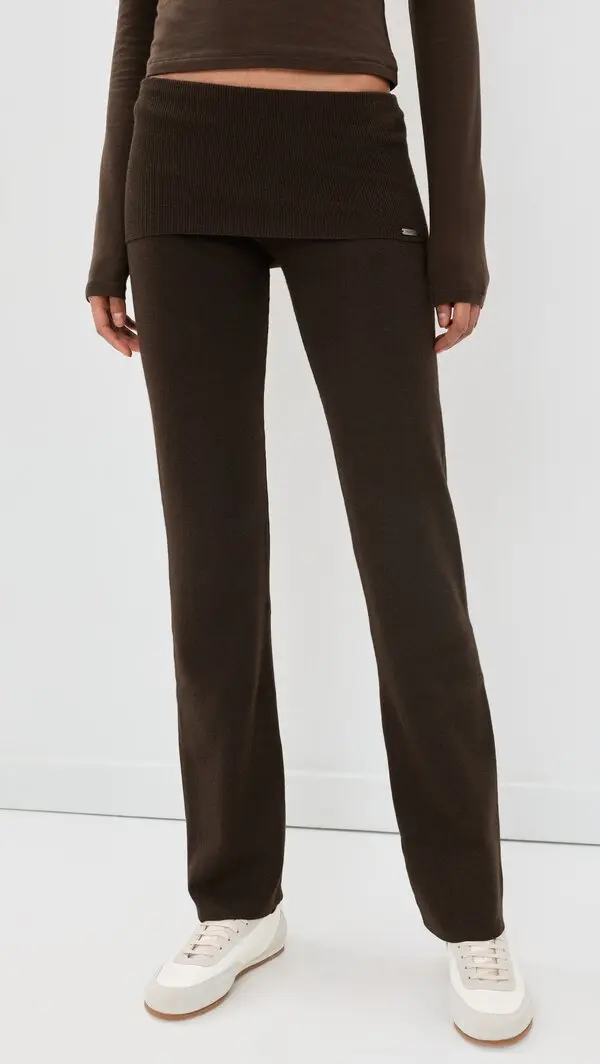 SKIMS Fold Over Knit Pants