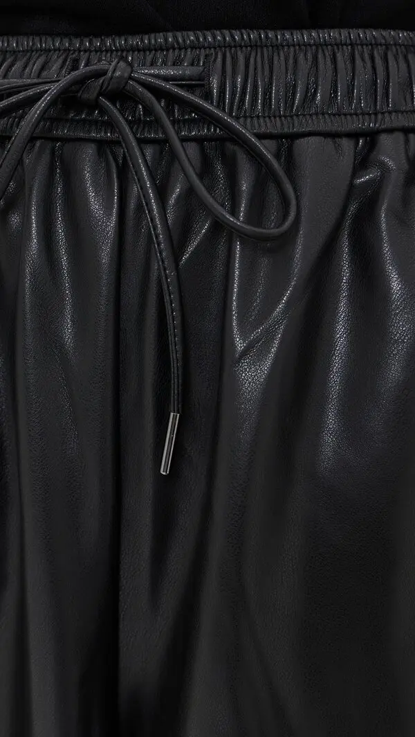 PISTOLA Freya Faux Leather Pull On Harem Pants