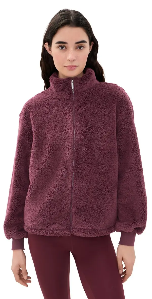 Sweaty Betty Canyon Fleece Zip Up Parka