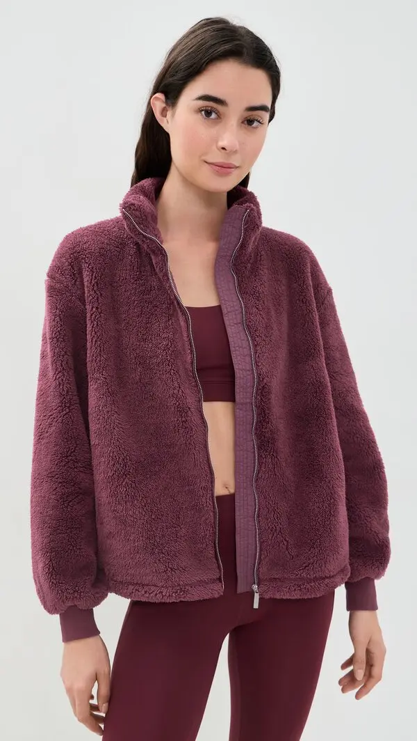 Sweaty Betty Canyon Fleece Zip Up Parka
