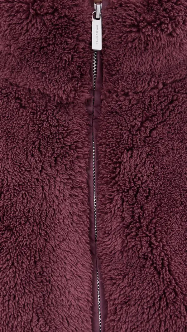 Sweaty Betty Canyon Fleece Zip Up Parka