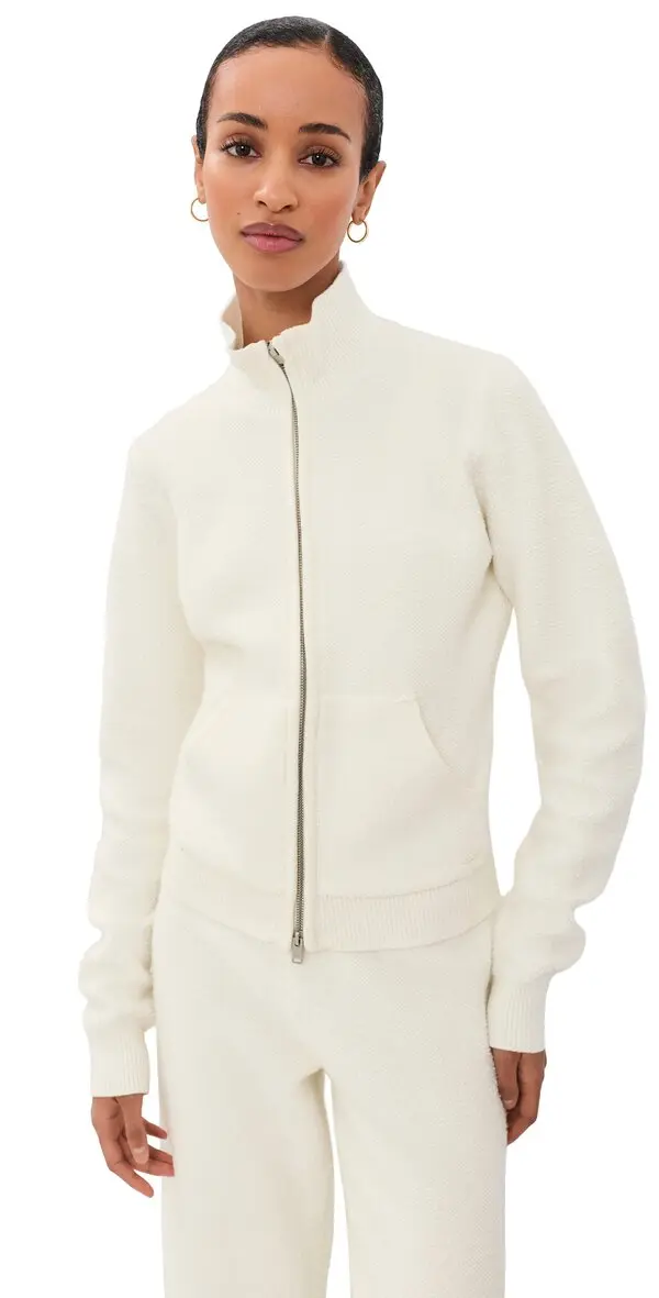 SKIMS Sherpa Zip Up - Ivory
