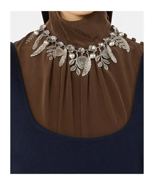 Max Mara Choker Necklace With Charms