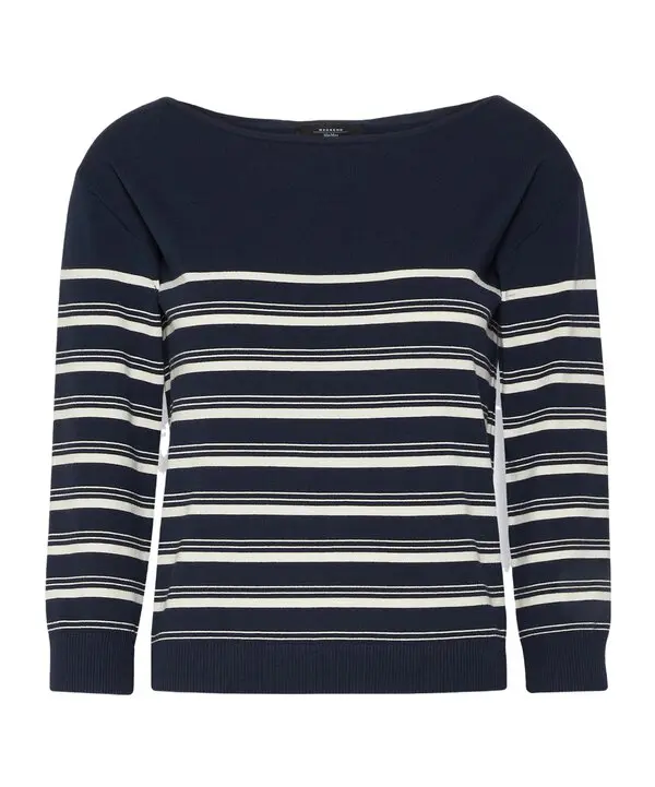 Max Mara Long-sleeved Knitwear - Navy