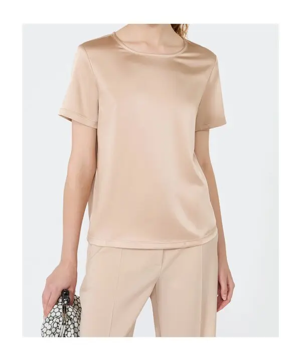 Max Mara Satin Panel Top