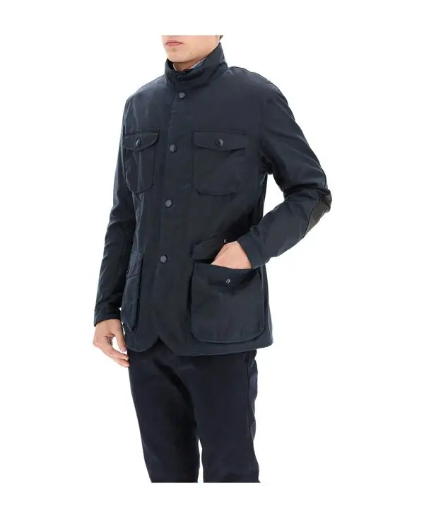 Barbour Ogston High-neck Waxed Jacket