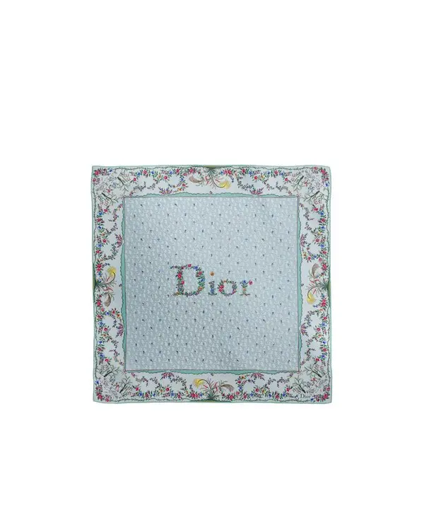 Dior Dioramour Revolution Flowers 90 Square Scarf