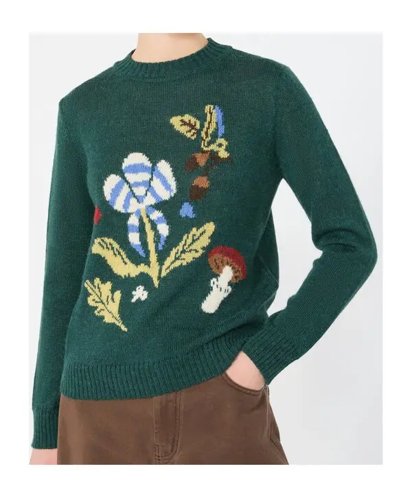 Max Mara Alpaca And Wool-blend Yarn Sweater