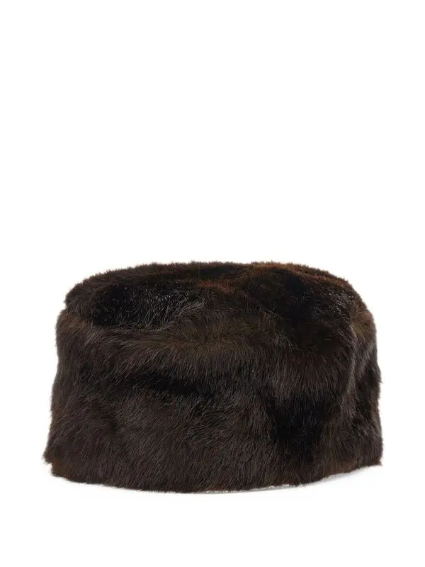 STAND STUDIO Ozzy Faux Leather Hat