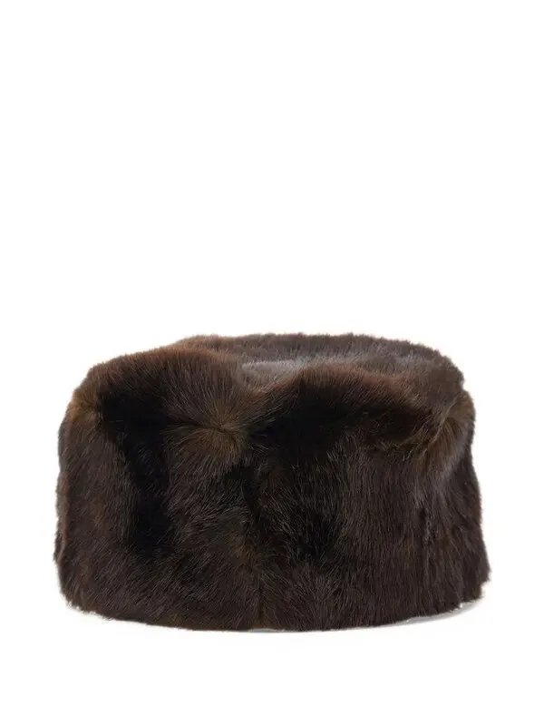 STAND STUDIO Ozzy Faux Leather Hat