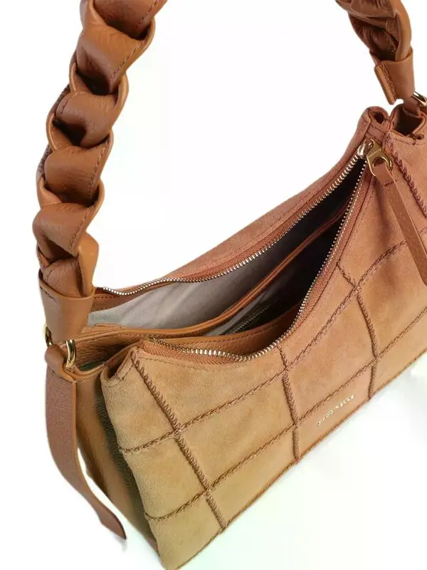 COCCINELLE Small Boheme Braided-handle Shoulder Bag