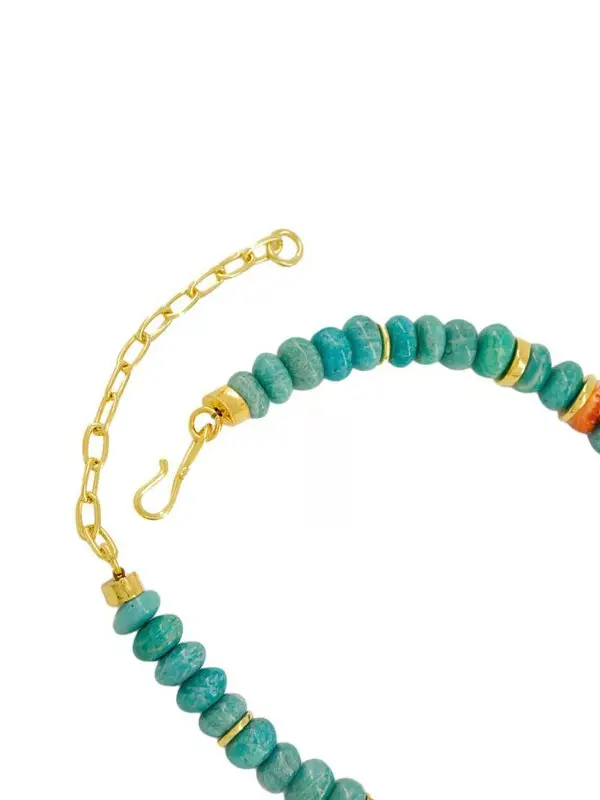LIZZIE FORTUNATO Garden Wave Provence Necklace - Blue