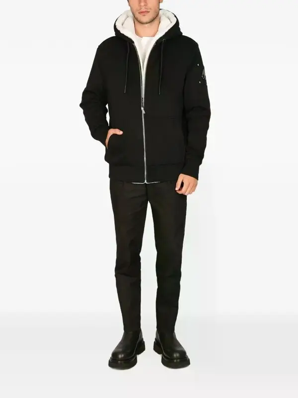 Moose Knuckles Classic Bunny Hoodie - Black