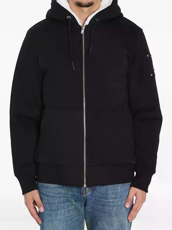Moose Knuckles Classic Bunny Hoodie - Black