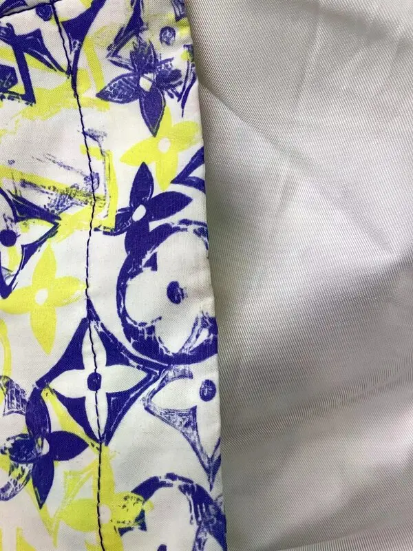 LOUIS VUITTON Monogram-print Hooded Parka Coat