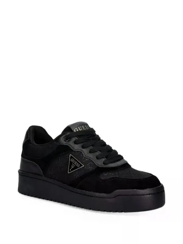 Guess Miram Jacquard Sneakers - Black