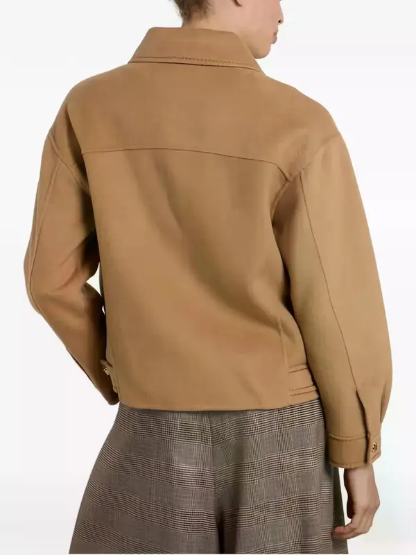 Maison123 Chris Button-up Wool-blend Jacket