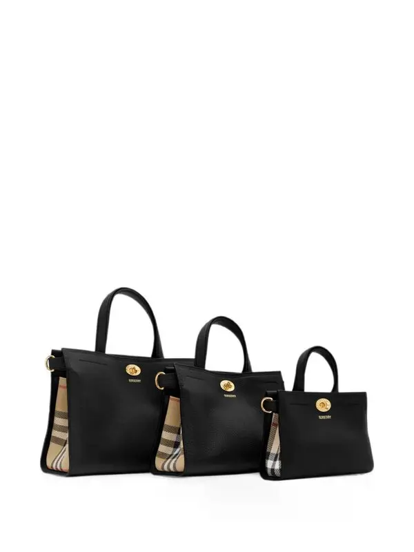 Burberry Micro Cotswolds Check Tote