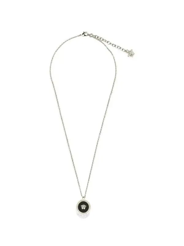 Versace Medusa Pendant Necklace - Silver