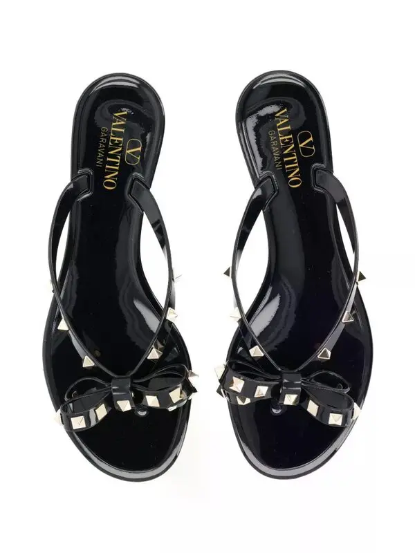 Valentino Garavani Rockstud Bow Sandals