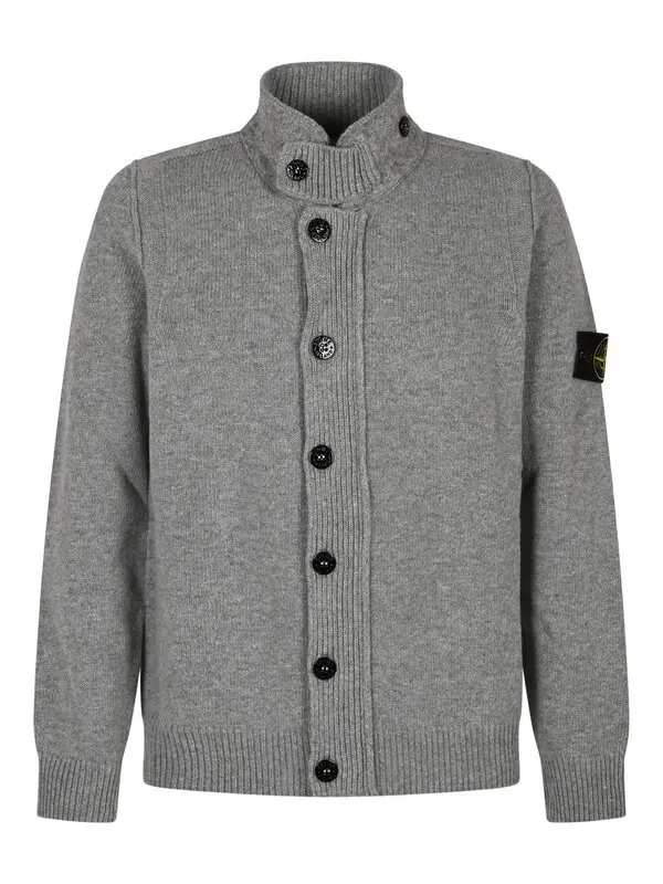 Stone Island Cardigan - Grey