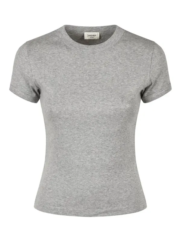 Saint Laurent T Shirt Manches Cour