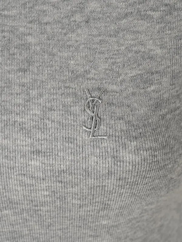 Saint Laurent T Shirt Manches Cour