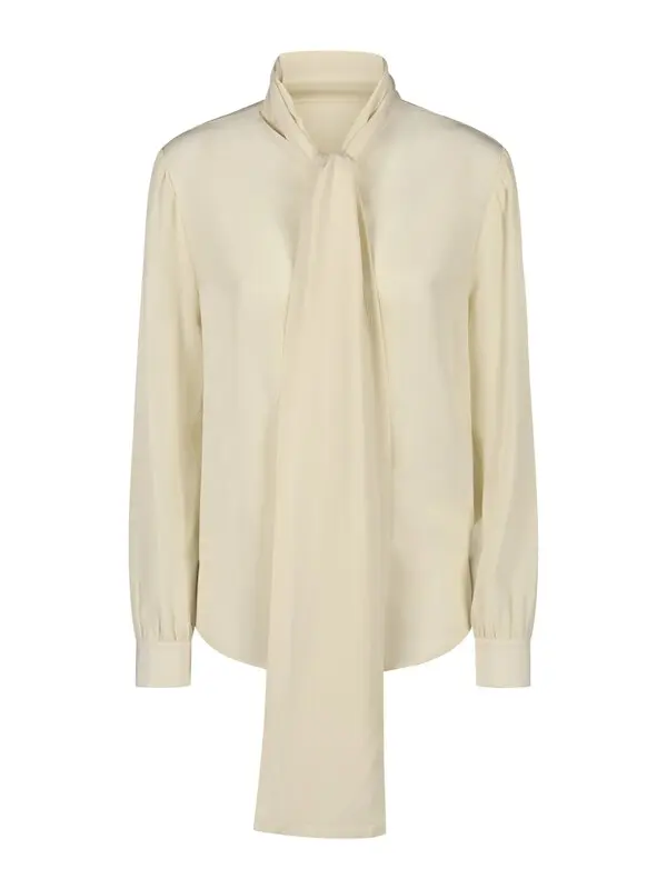 Saint Laurent Blouse - Neutral