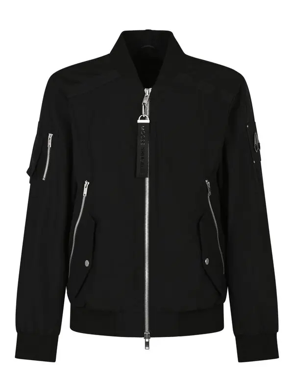 Moose Knuckles Courville Bomber - Black