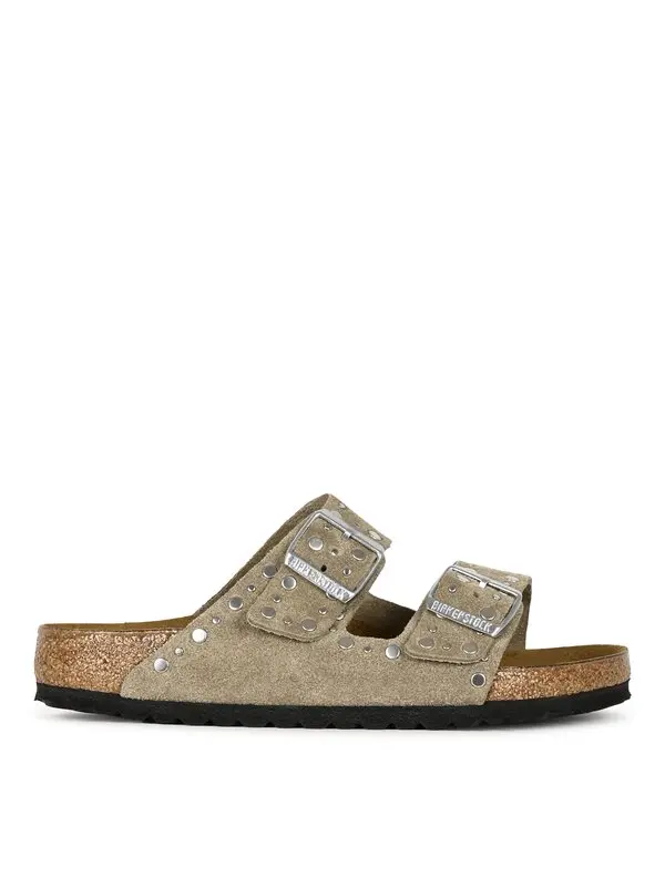 BIRKENSTOCK Arizona Rivet Leve Taupe Regular/ancha - Brown