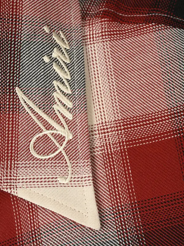 Amiri Os Flannel Shirt