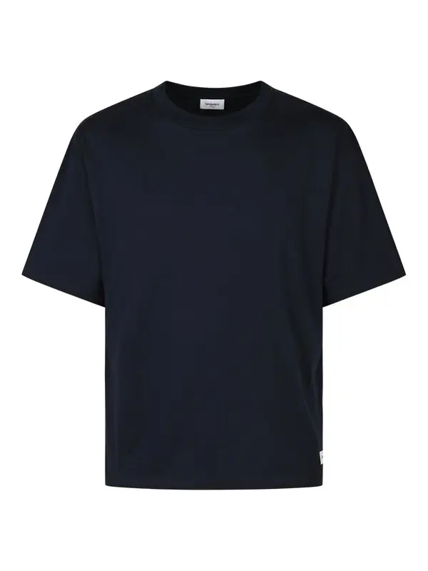 Saint Laurent Jersey Coton Modal - Blue