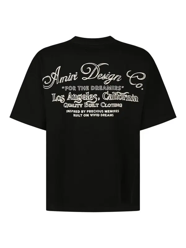 Amiri Dreamers Chain Stitch Os Tee