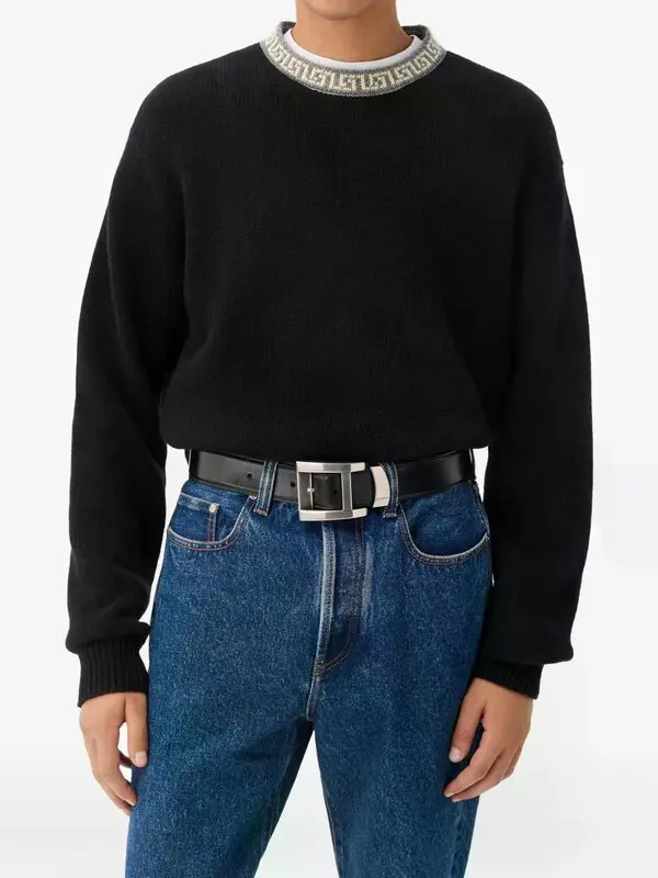 Versace Greca-trim Sweater
