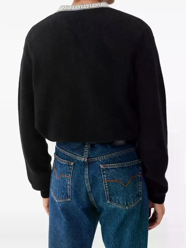 Versace Greca-trim Sweater