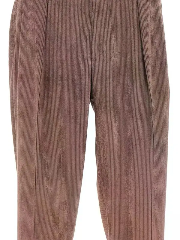 BRIGLIA 1949 Portobellos Pleat-detail Trousers