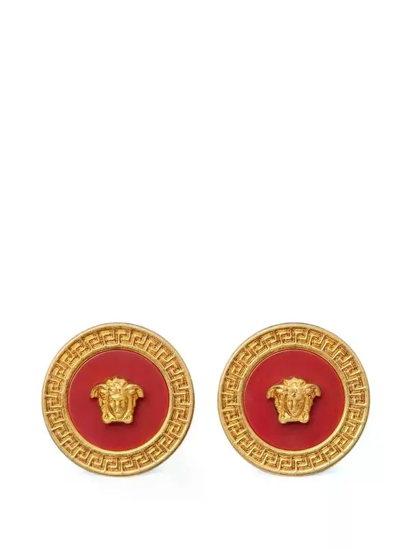 Versace Medusa Earrings - Gold