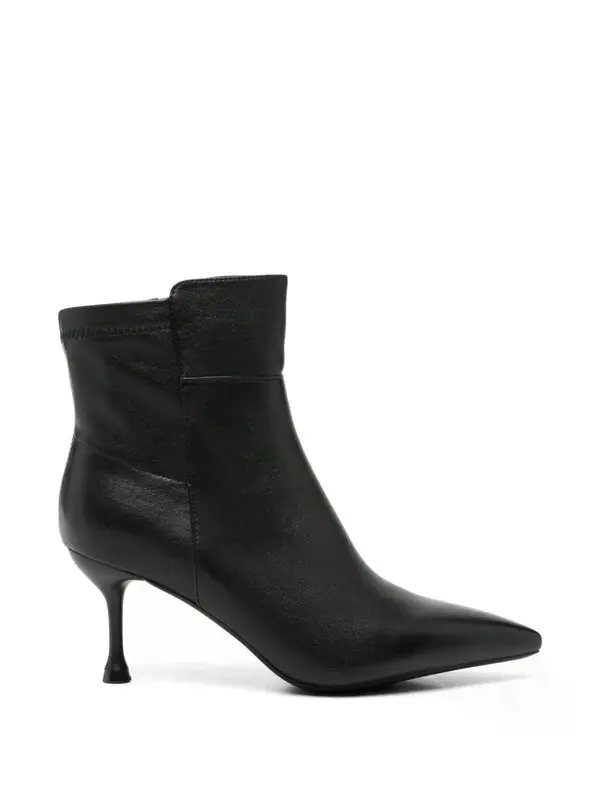UMA PARKER Pointed-toe Ankle Boots - Black