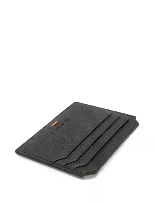 Santoni Logo-debossed Card Holder