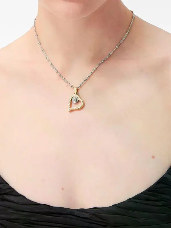 Versace Medusa Heart Necklace